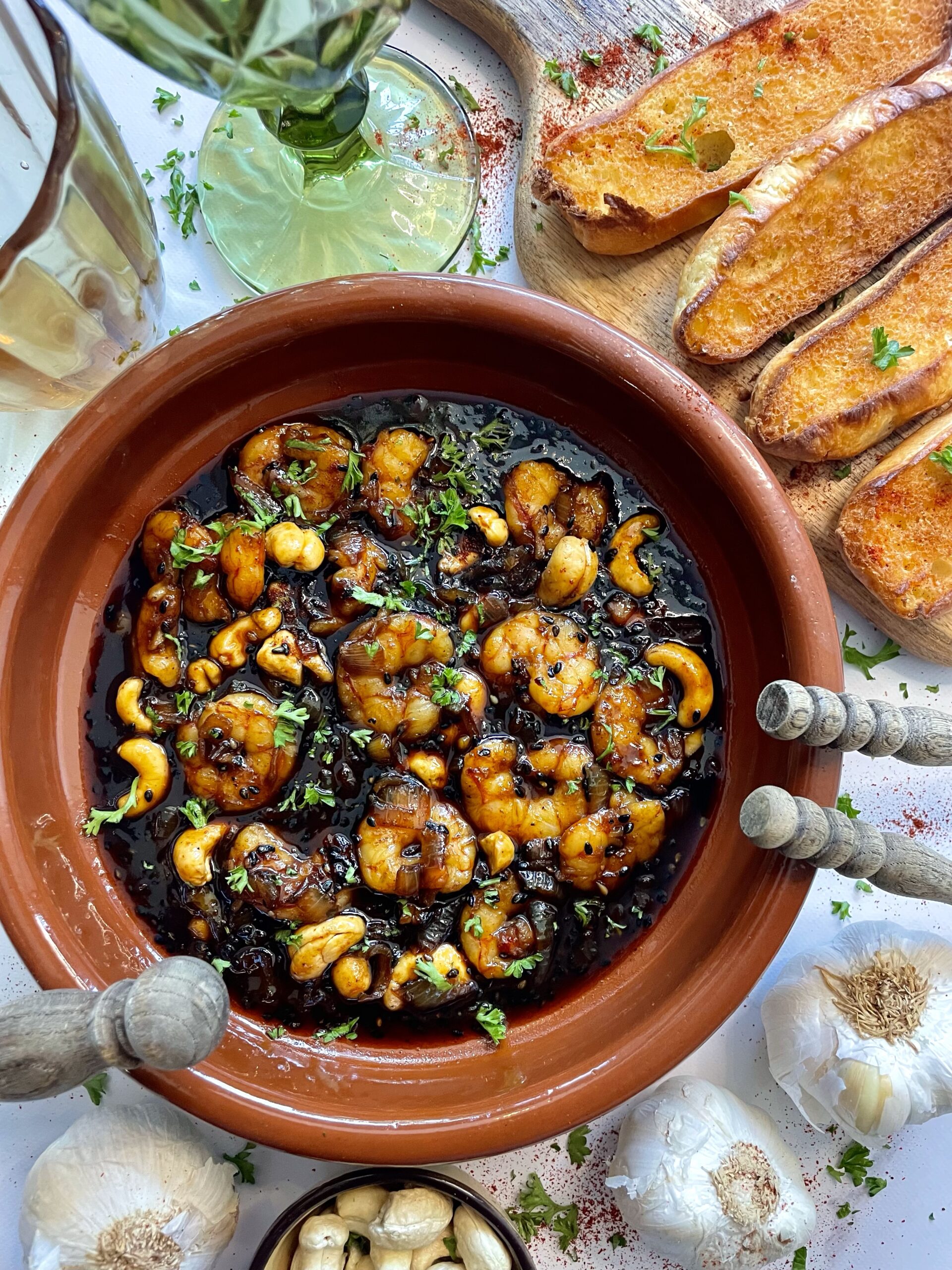 Gamba’s in een Aziatische saus recept | Food Places