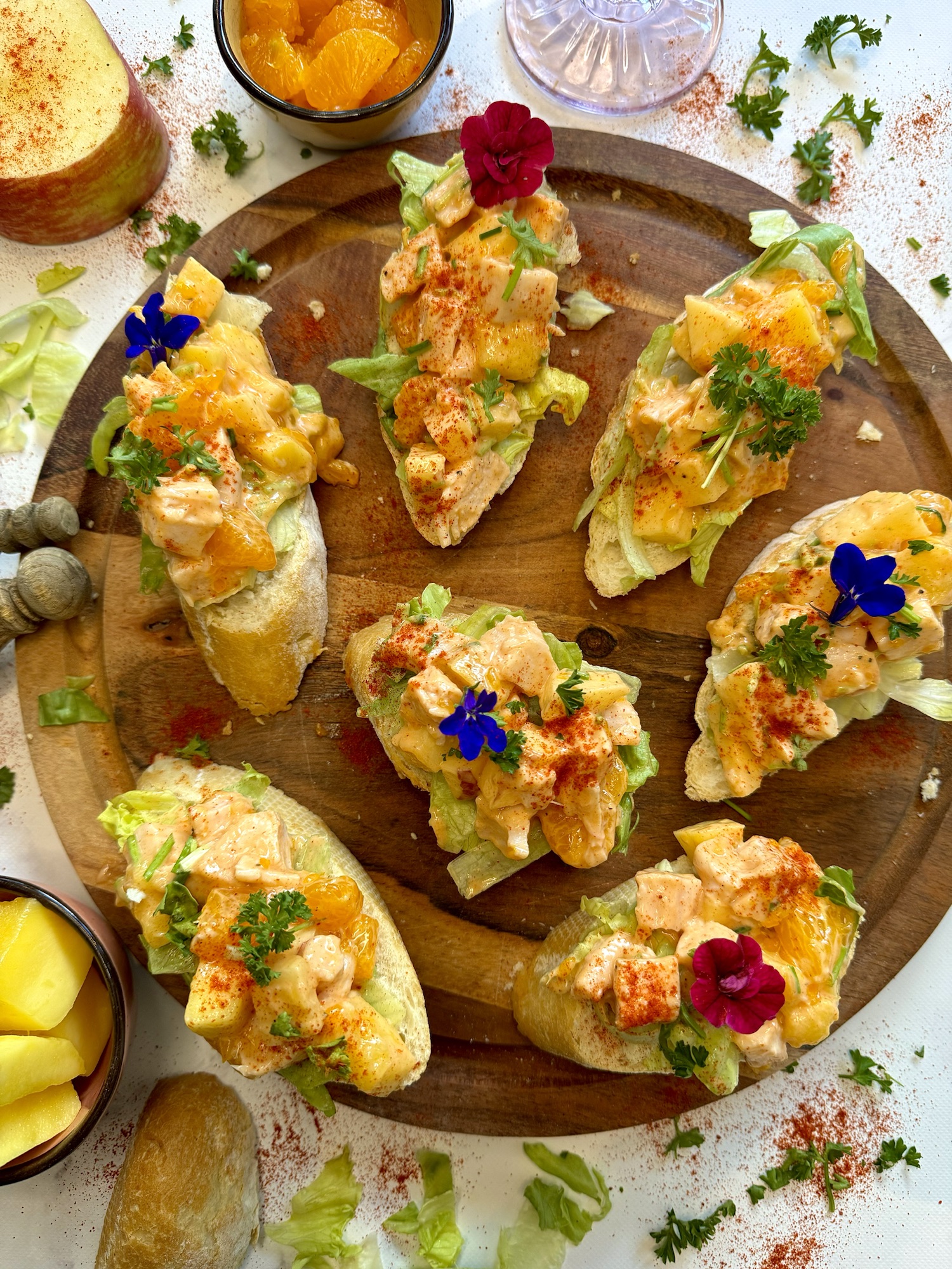 Bruschetta kipcocktail recept | Food Places