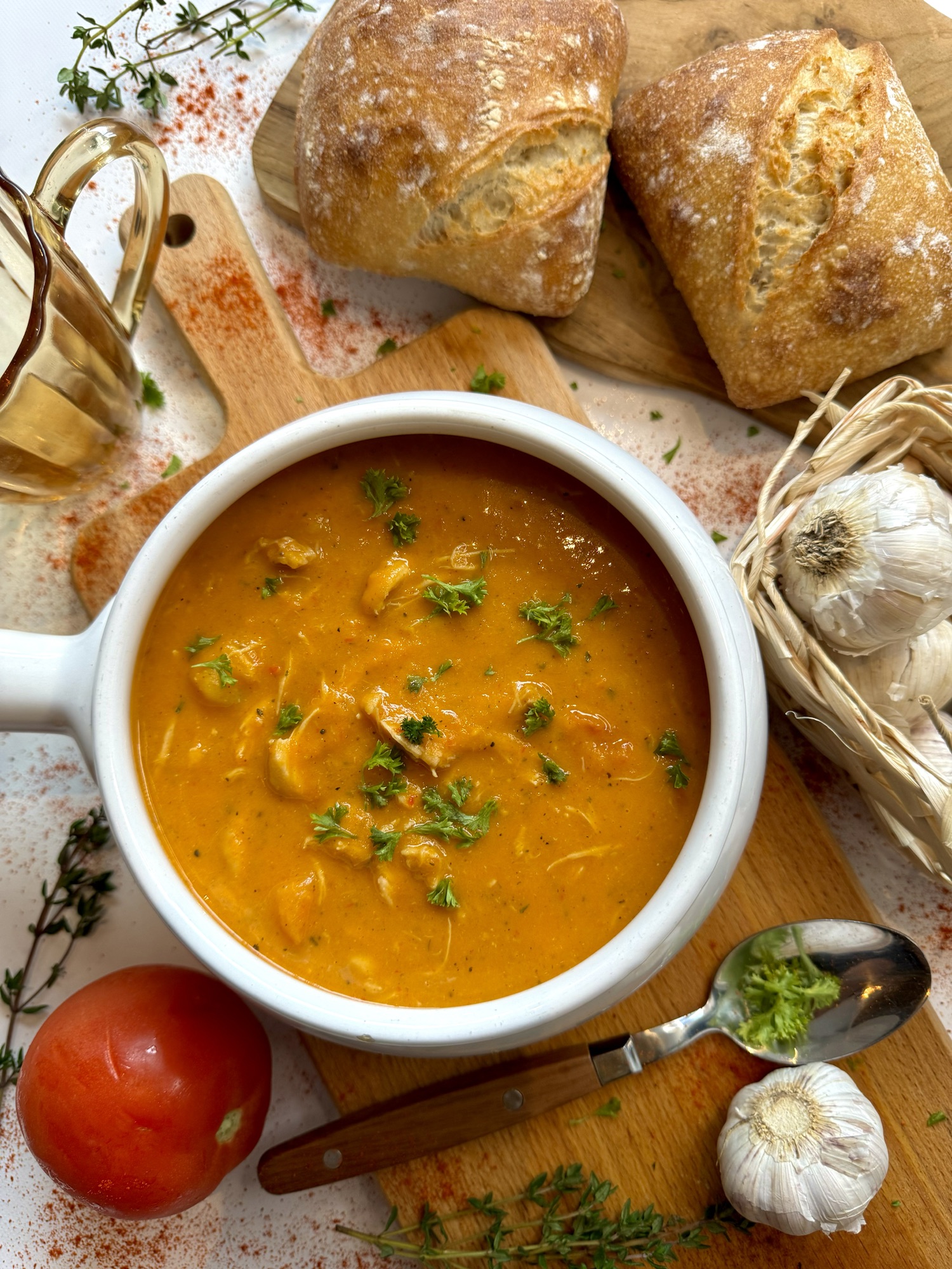 Romige kippensoep recept | Food Places