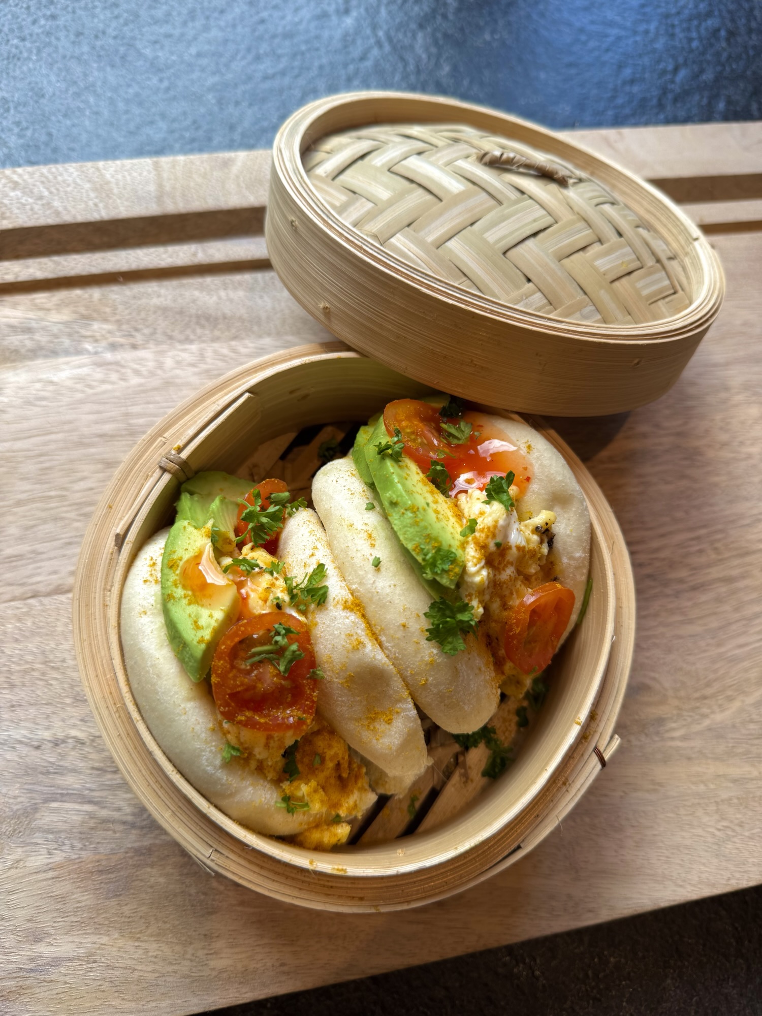 Breakfast bao buns recept | Food Places
